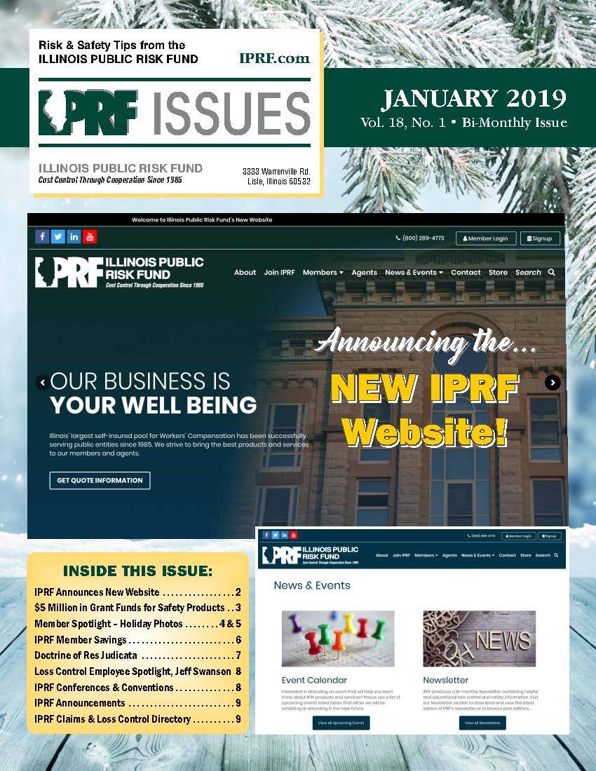 Newsletter - Illinois Public Risk Fund